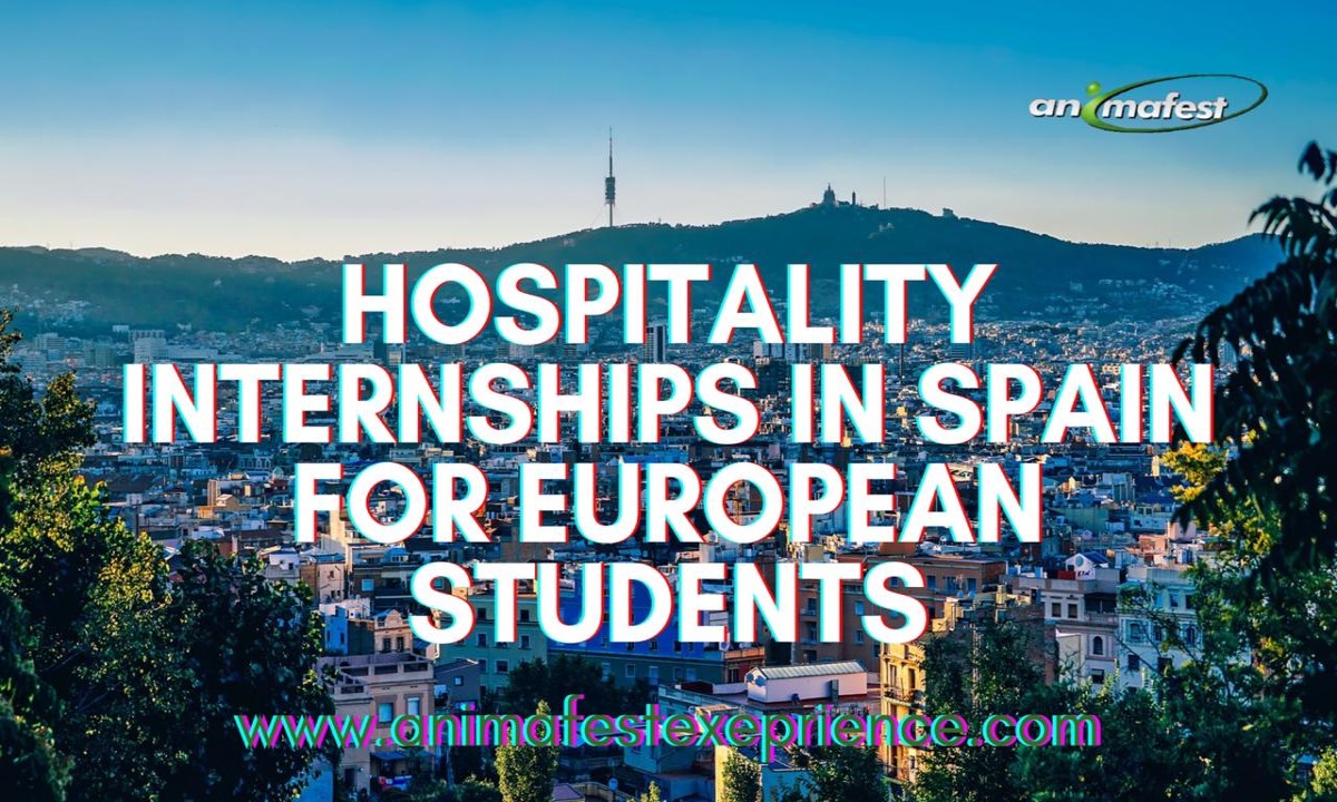 Hospitality internship in Spain for european students 2021
