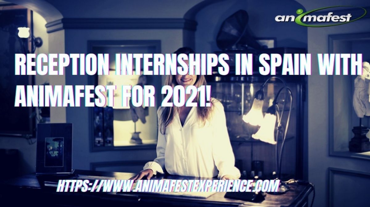 Reception internship in spain with animafest for 2021
