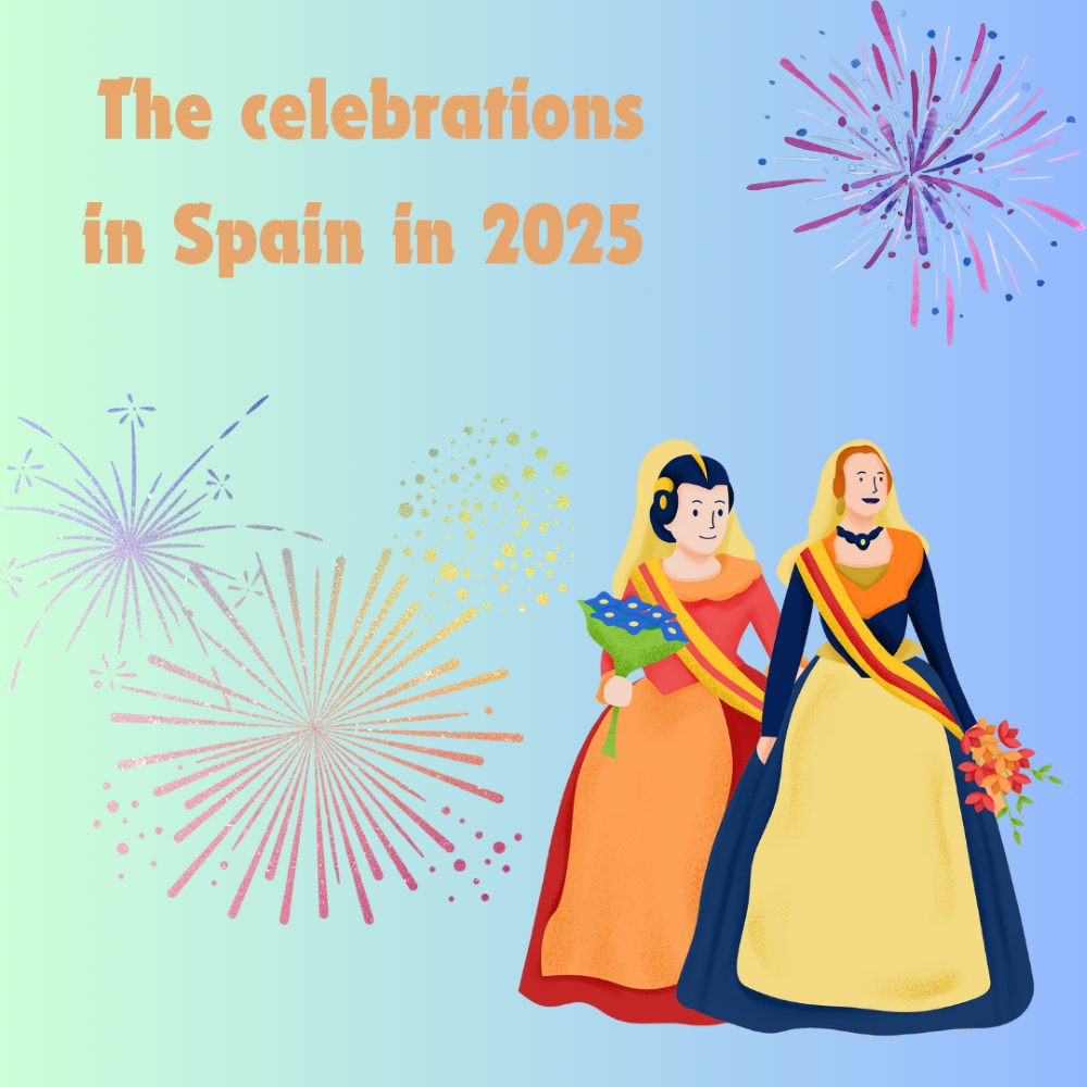 The celebrations in Spain in 2025